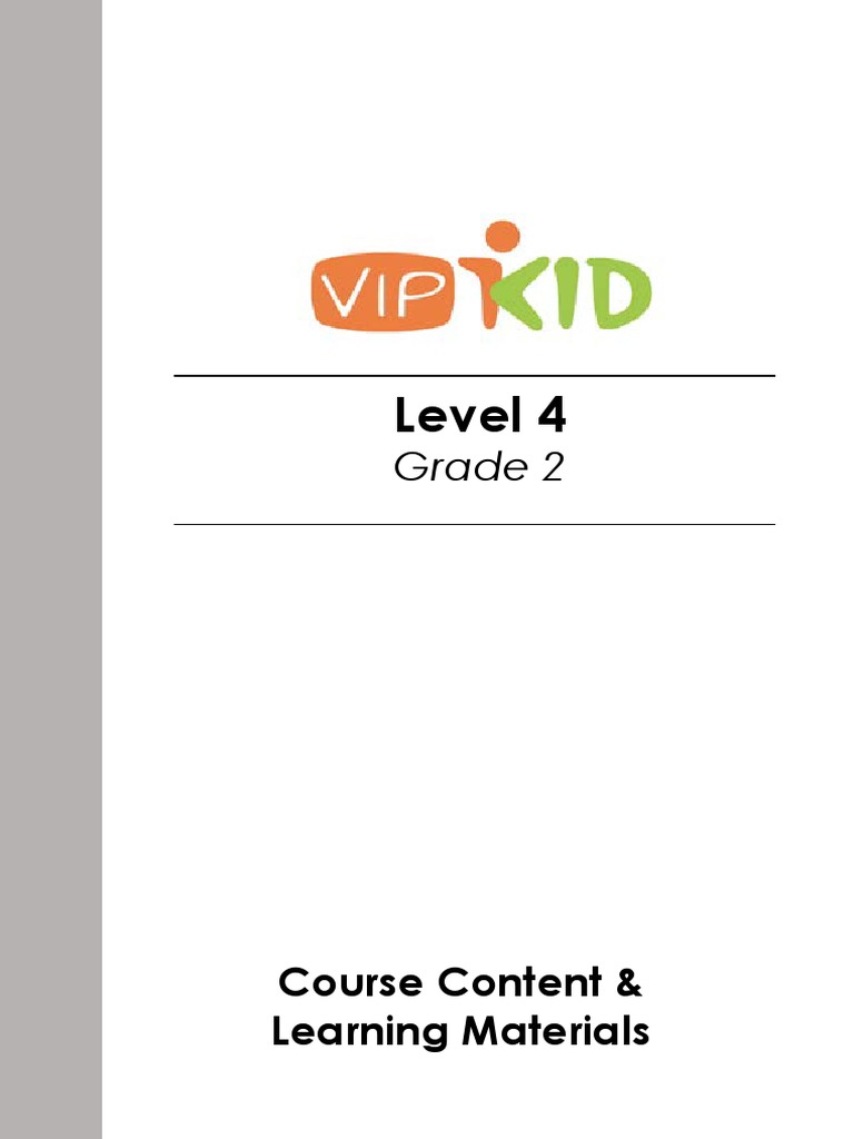 VIPKID 4 Overview | PDF | Phonics | English Language