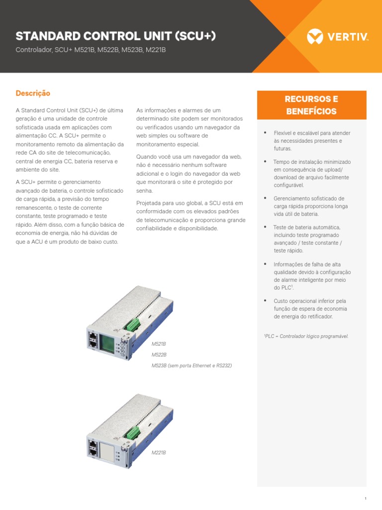 Standard Control Unit Scu | PDF | Internet e Web | Rede mundial de ...