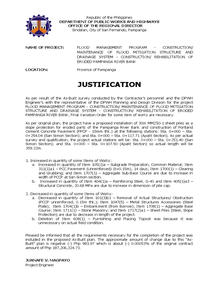 San Simon - Justification - Final Vo | PDF | Building Engineering ...