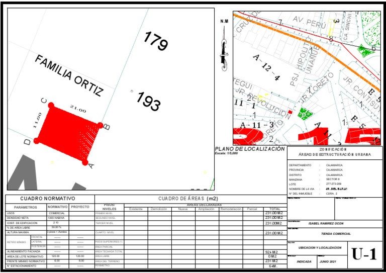 Plano de Ubicacion-A3 - 1 | PDF