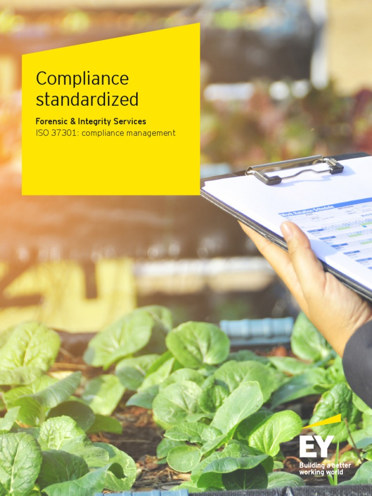 Ey Compliance Standardized | PDF | Regulatory Compliance | Risk