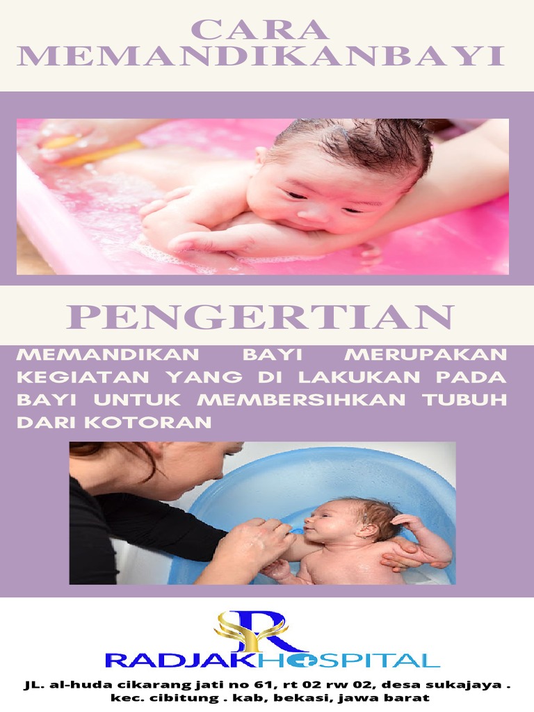 Memandikan Bayi | PDF