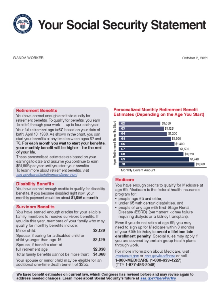 Statement Redesign Online | PDF | Retirement | Medicare (United States)