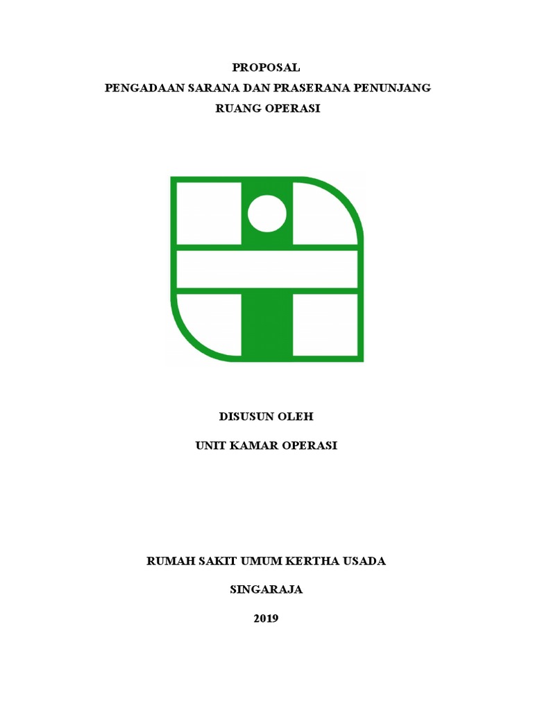 Pengadaan Sarana Ruang Operasi RSU | PDF | Kesehatan Holistik