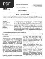 Proforma For Study Certificate | PDF