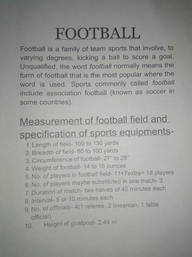 Ped Project | PDF | Ball Games | Rules