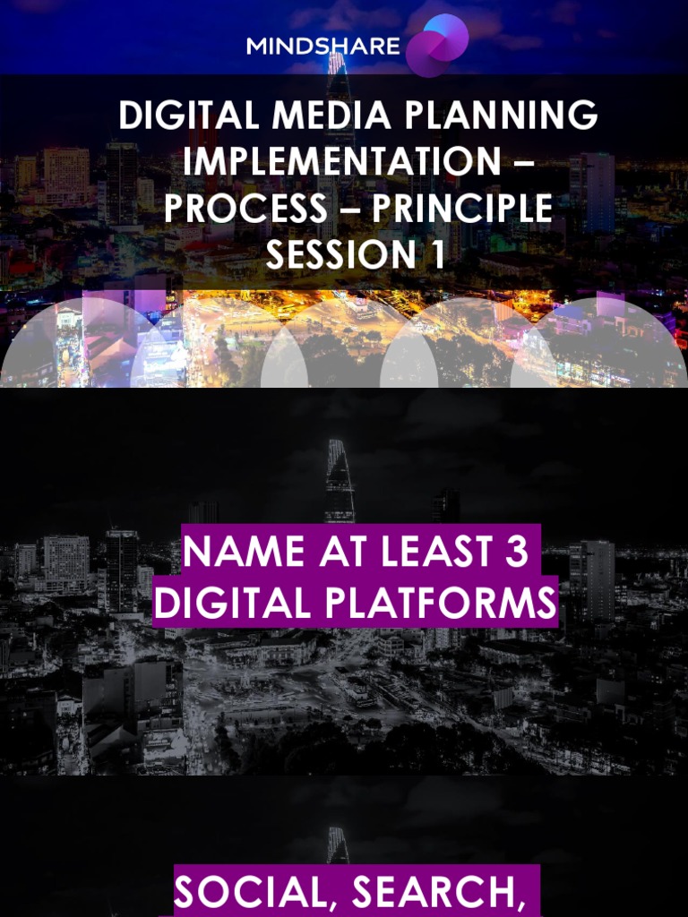 Digital Media Planning Essentials | PDF | Brand | Target Audience