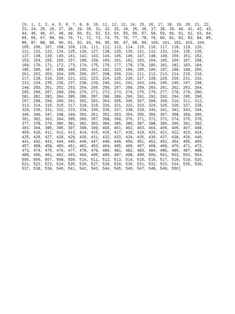 Num List PDF