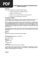 11 Computer Science-Python Conditional Statements-Notes | PDF | Control ...