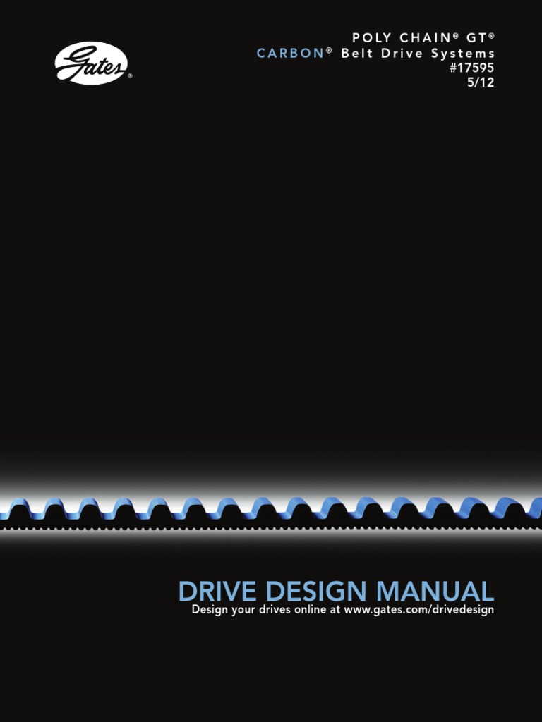 Gates - Poly Chain® GT™ Carbon™ Belt Drive Systems Manual | PDF ...