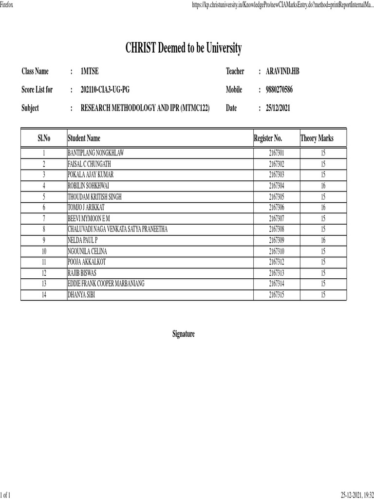 Research Methodology & IPR | PDF