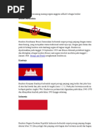 Bendera Negara-Negara ASEAN | PDF