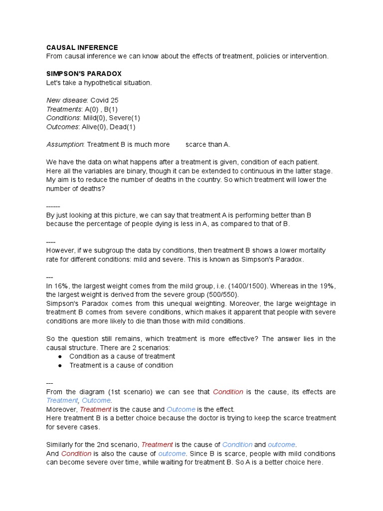 Causal Inference | PDF | Randomized Controlled Trial | Methodology