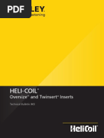 Helicoil Drill Chart, Helicoil Drill Size, Helicoil, Helicoil Insert ...
