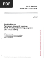 Iso 14122 2 2016 | PDF | International Organization For Standardization