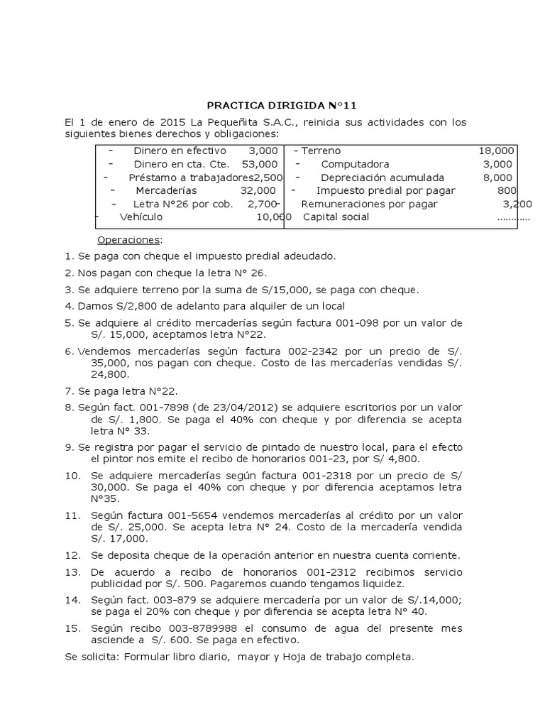 PRACTICA DIRIGIDA N.7docx | PDF