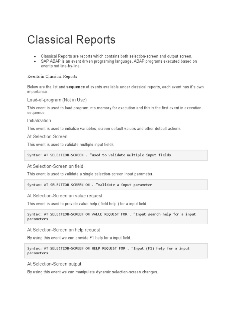Reports | PDF | Parameter (Computer Programming) | Subroutine