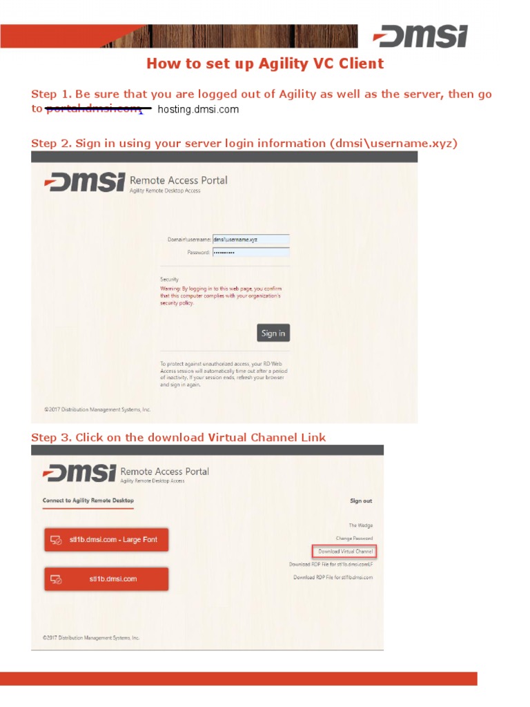 VC Client Setup - 09.20 | PDF