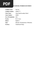 DSE Writing 2 PDF | PDF | Communication