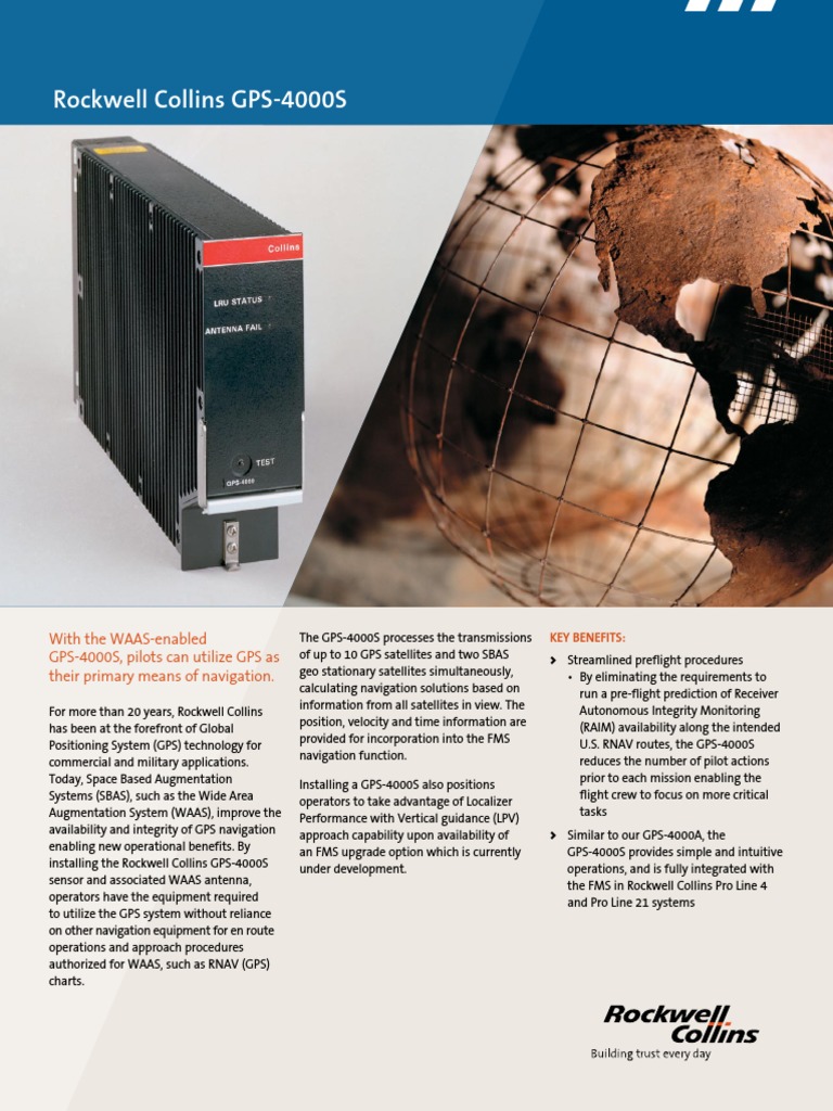 GPS-4000S Data Sheet | PDF | Global Positioning System | Wireless