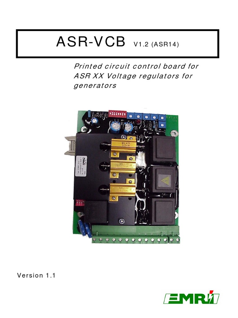 1421.1 VCB Control Board Manual V1.1 | PDF | Analog To Digital ...