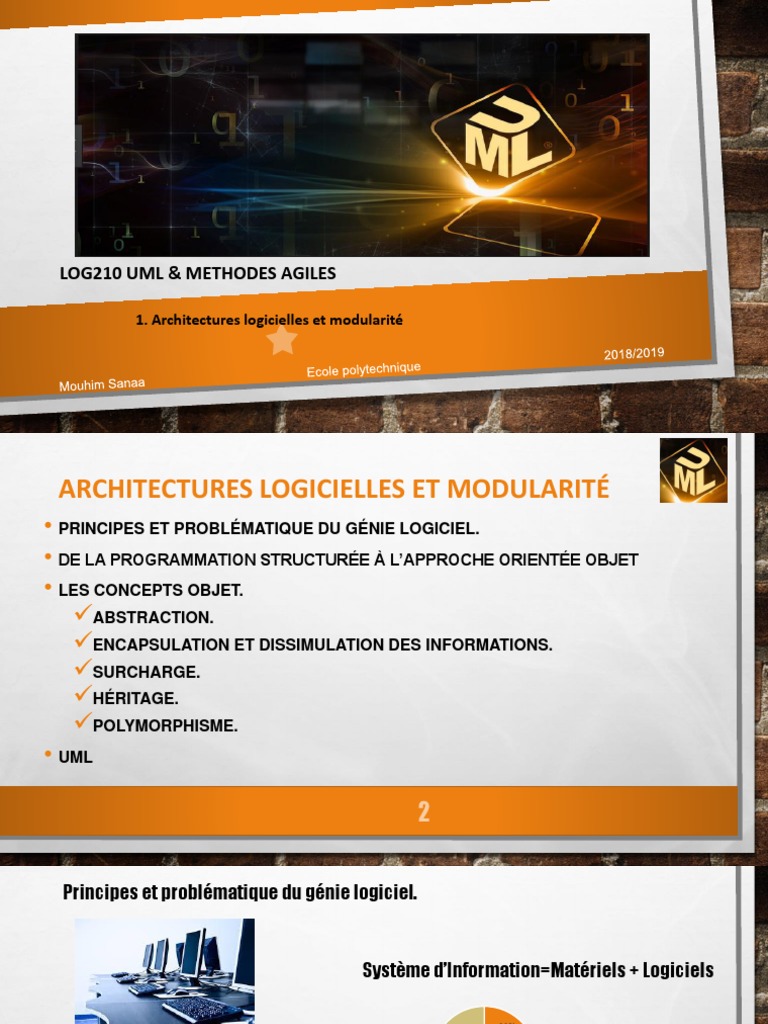 1.architecture Logicielle Et Modularité | PDF | Langage de Modélisation ...