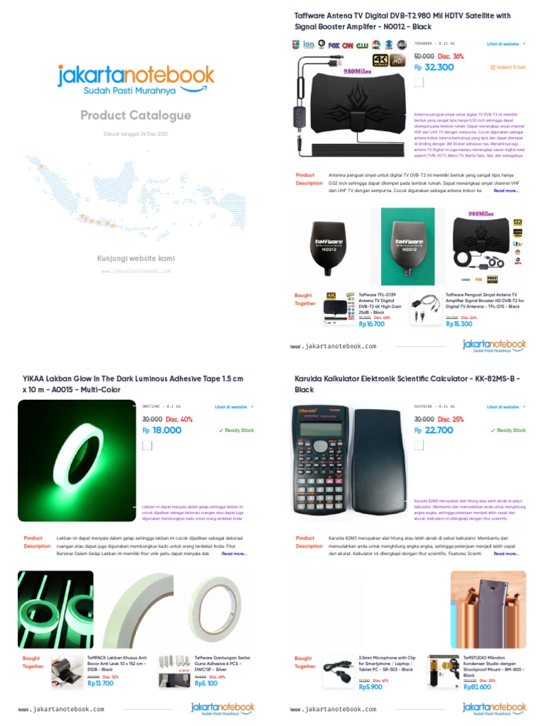 Info Barang Datang Lainnya | PDF