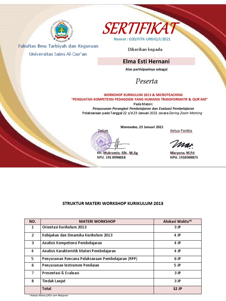 Peserta: Elma Esti Hernani | PDF