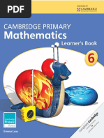 Cambridge Primary Mathematics Learners Book 3 | PDF