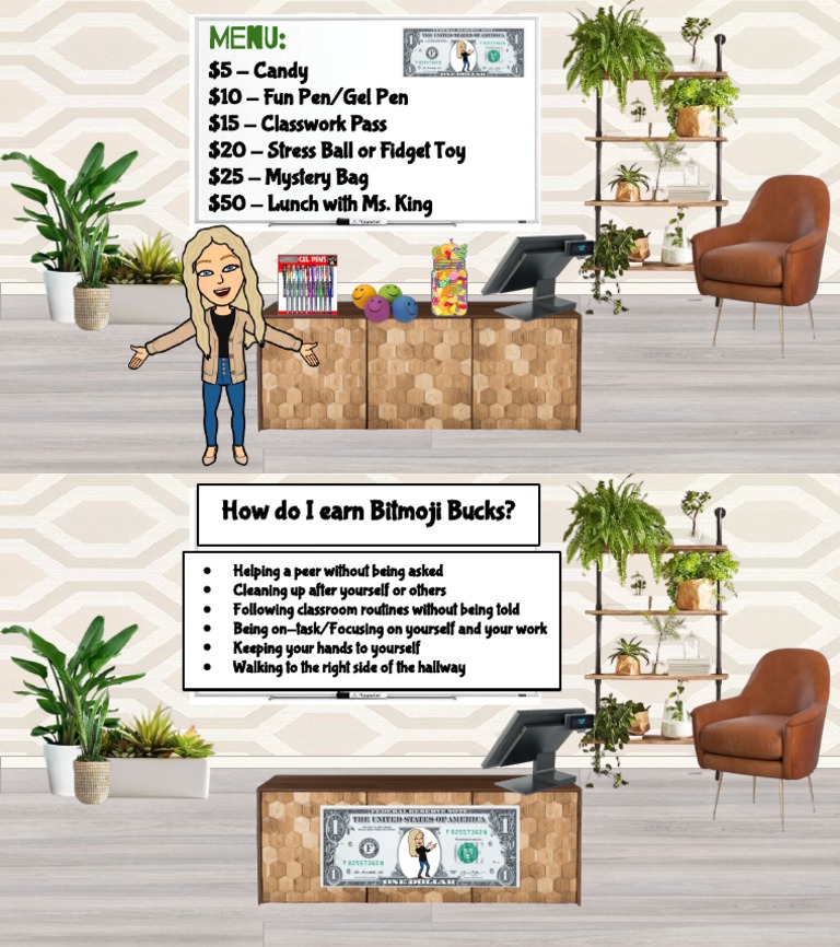 Bitmoji Bucks Bank | PDF