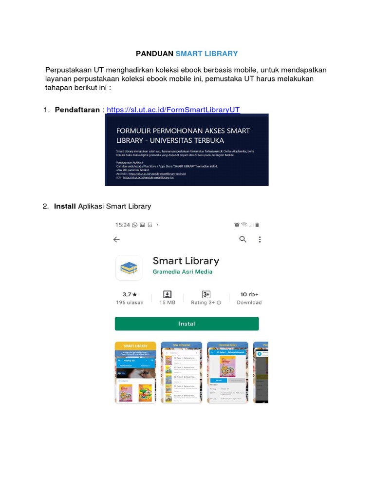 Panduan Smart Library | PDF | Komputer