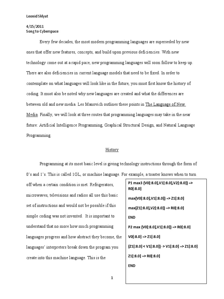 Future of Programming | PDF | Computer Programming | Databases