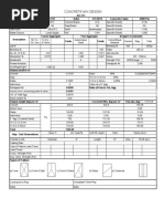 C40 Concrete Mix Design | PDF | Construction Aggregate | Density