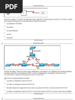 Examen Cisco Ccna2 | PDF | Yo Pv6 | Enrutador (Computación)