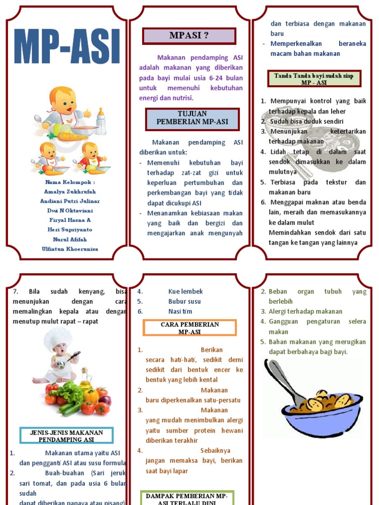 Leaflet Mpasi | PDF