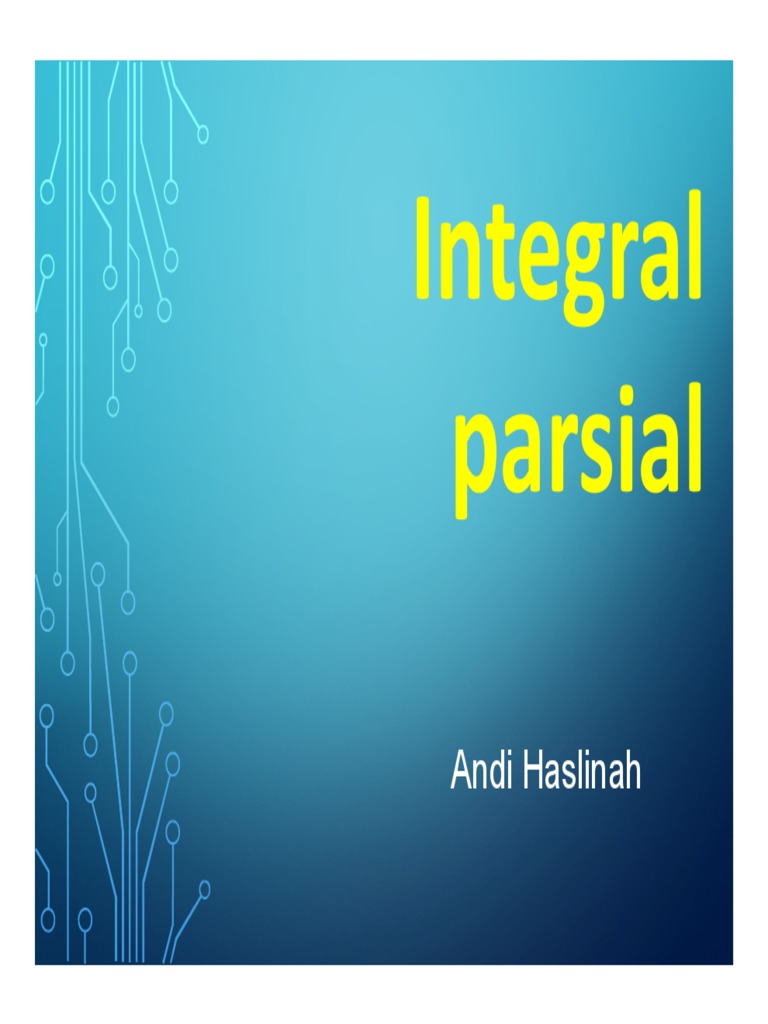05 - Integral Parsial | PDF