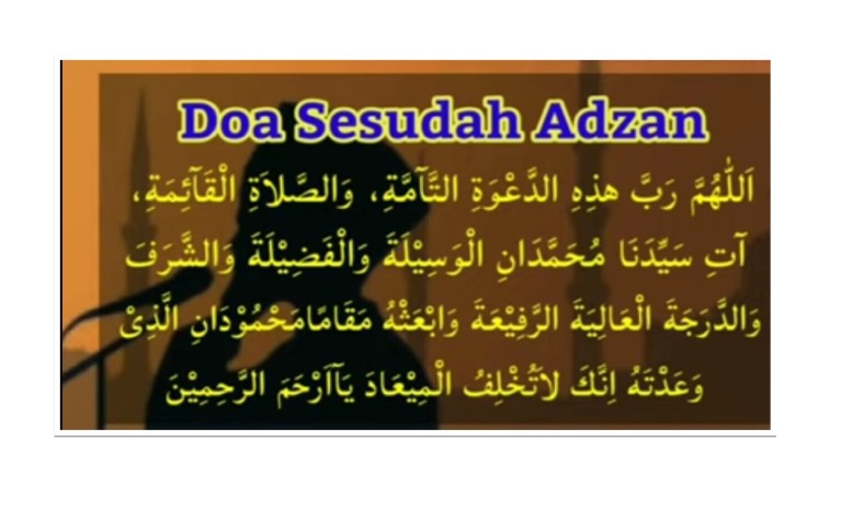 Doa Sesudah Adzan | PDF