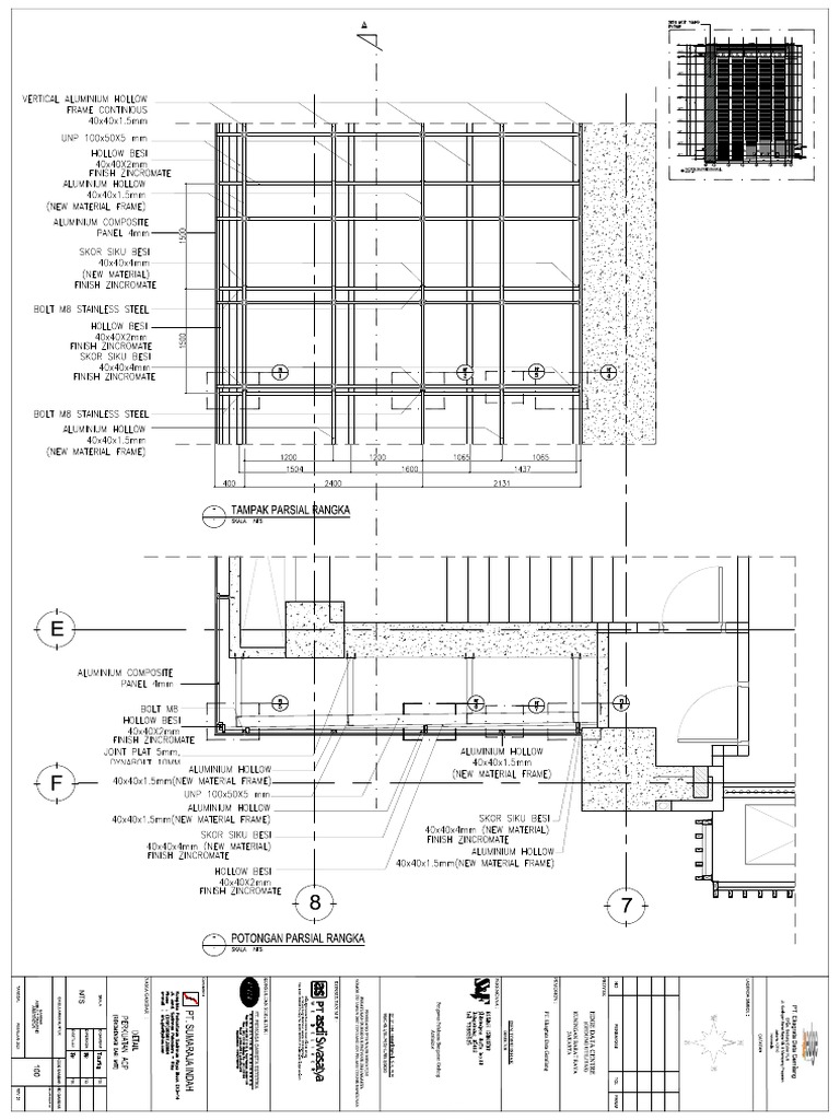 Detail Pemasangan Acp | PDF