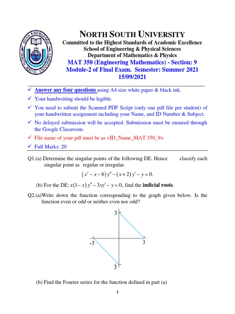 MAT 350-9-Module-2 For Final Exam-MAS | PDF | Eigenvalues And ...