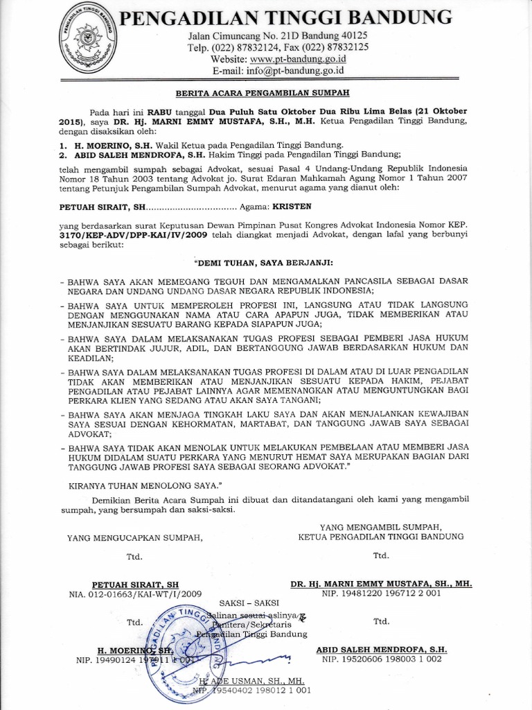 Bas PT Advokat | PDF