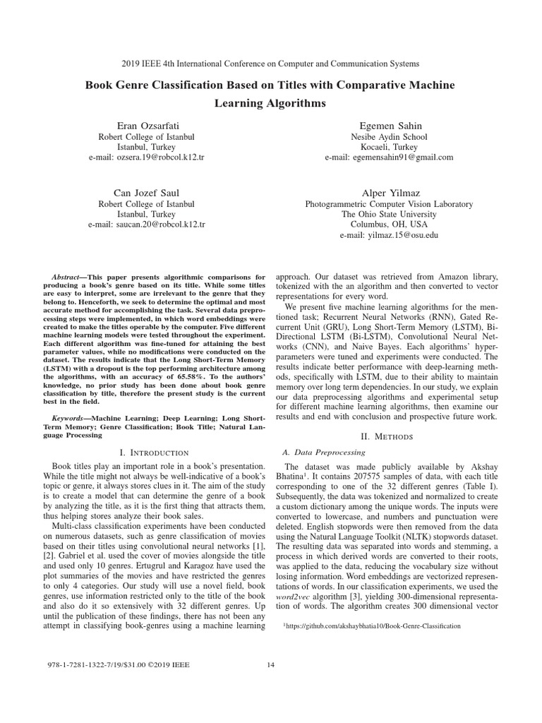 Text-Based Classification | PDF | Artificial Neural Network | Machine ...