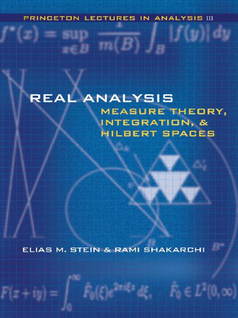 Elias M. Stein, Rami Shakarchi - Real Analysis - Measure Theory ... Elias M. Stein, Rami Shakarchi - Real Analysis - Measure Theory ...