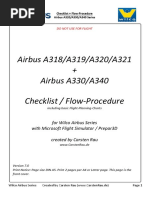 Airbus A320-A321 - Normal Checklist - v0.6.8 | PDF | Aviation ...