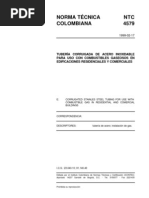 Nfpa 54 | PDF | Tubería (transporte de fluidos) | Combustión