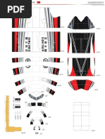 KLM Boeing 747 Papercraft Template | PDF
