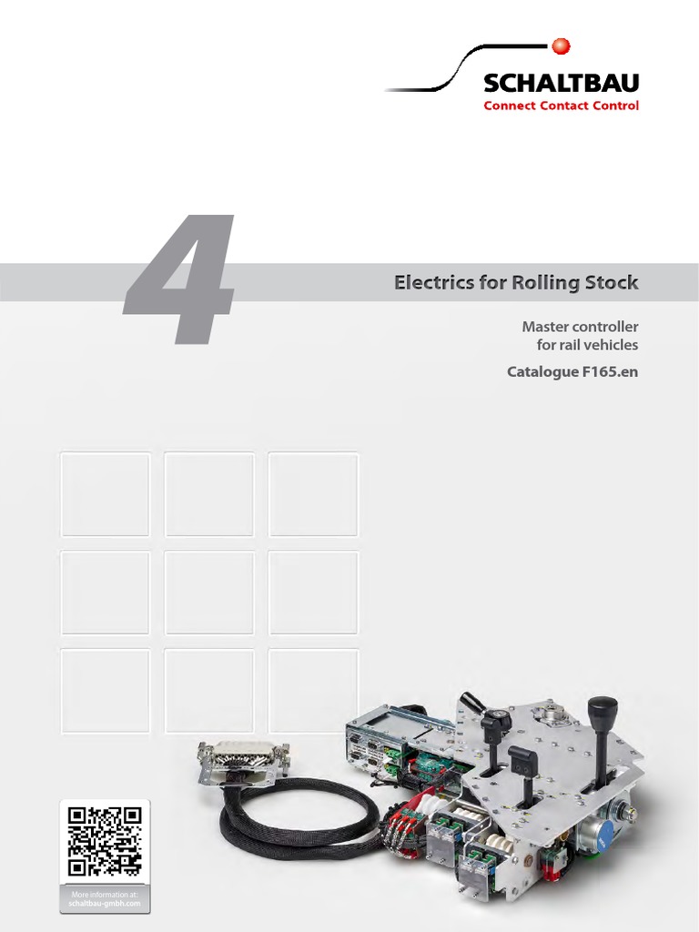 Schaltbau Master Controllers for Railways | PDF | Switch | Rail Transport