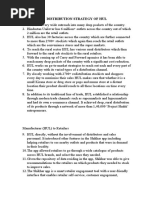 HUL Supply Chain | PDF | Industries | Unilever