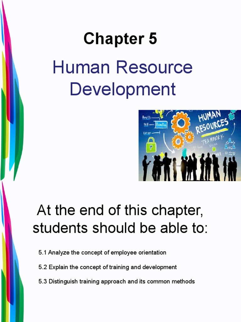 Notes HRM - 2016 - Chapter 5 - HRD | PDF | Employment | Economies
