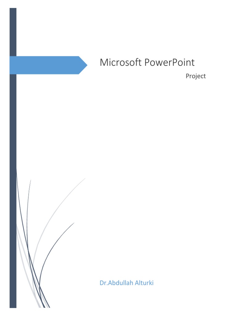 Microsoft PowerPoint Project | PDF