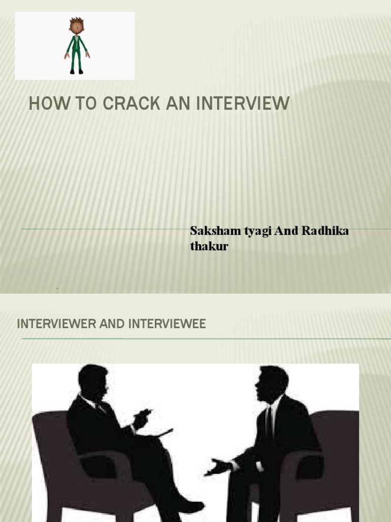 How To Crack An Interview | PDF | Interview | Job Interview